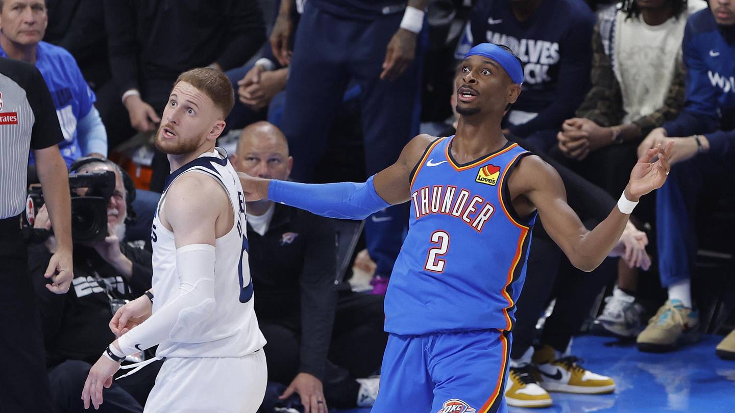 Reviewing all 9 fouls drawn by SGA in Game 2 of Wolves-Thunder