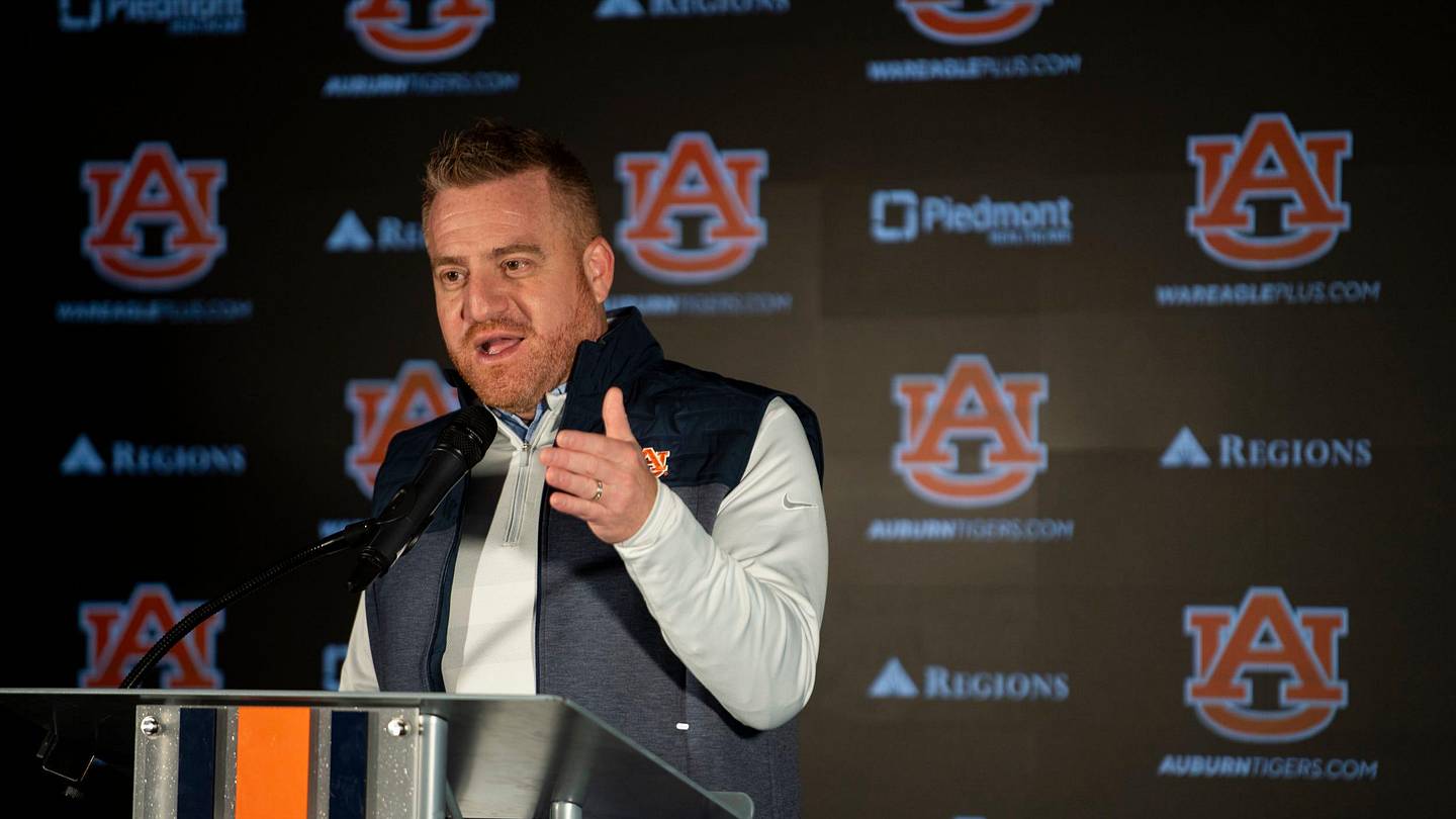 Alex Golesh Defines Successful Year One with Auburn Tigers