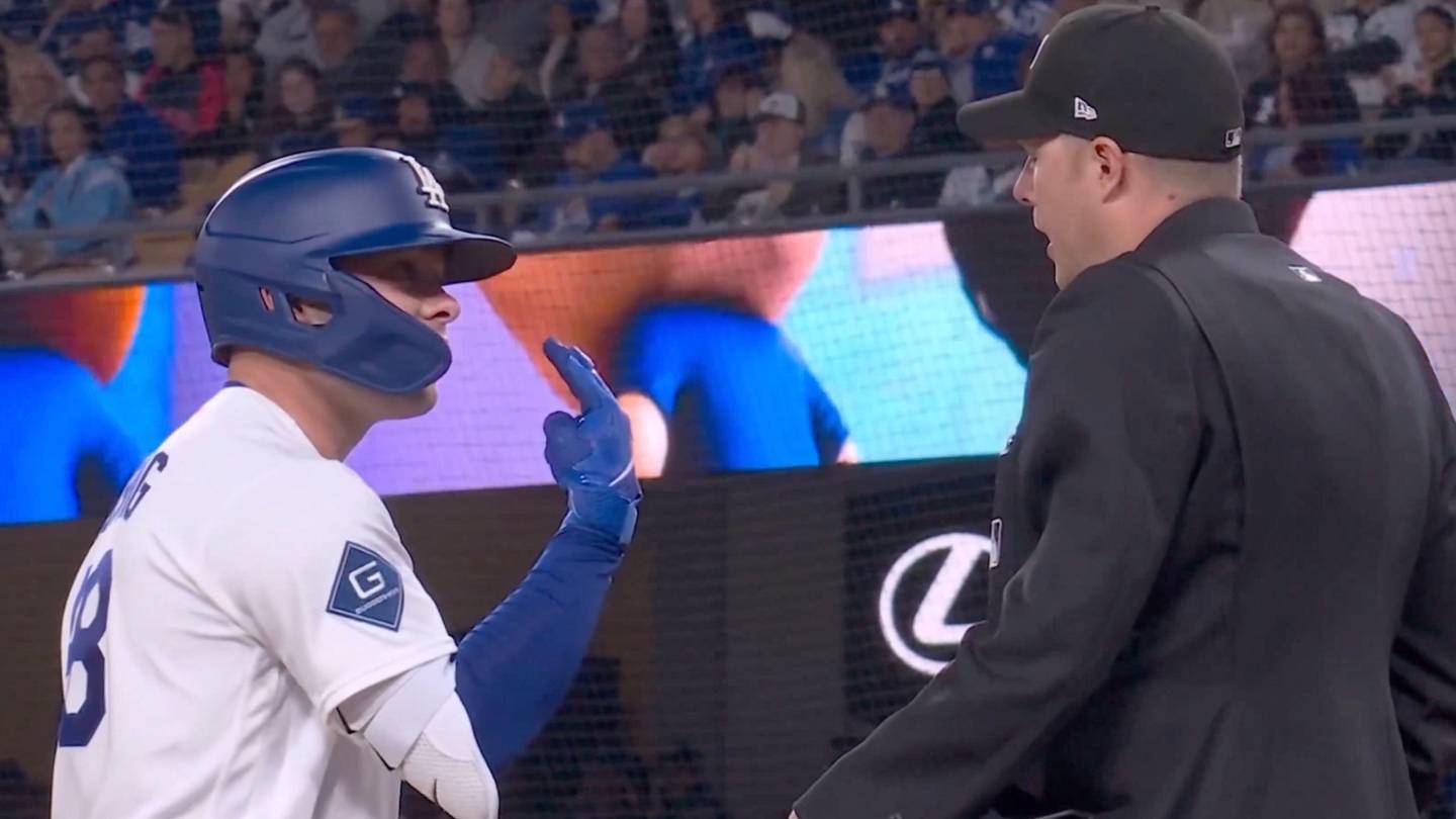 How the Dodgers’ Dalton Rushing Struck Out on Just Two Pitches After ...