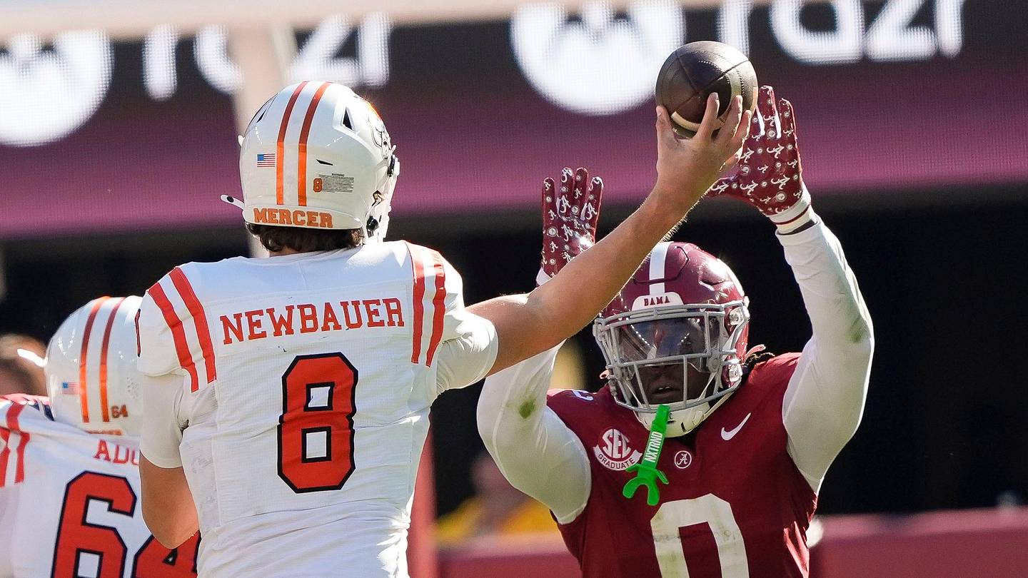 I am surprised that he took the high road... This Bama defender spoke ...