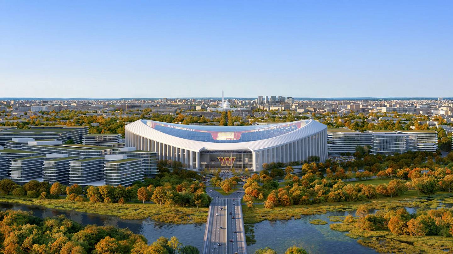 Commanders Unveil Sweet New Renderings of Forthcoming Stadium