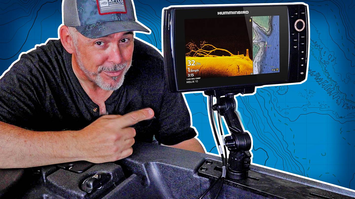 Transform Your Kayak Bass Fishing: DIY Install Humminbird Helix 10 on ...
