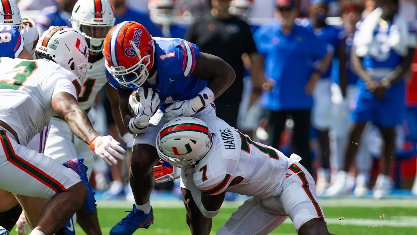 Miami safety Jaden Harris enters the transfer portal