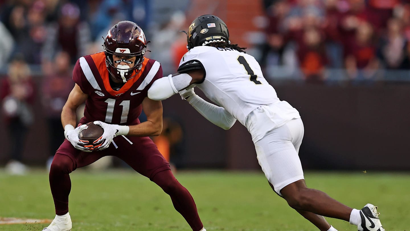 Virginia Tech wide receiver/punt returner's 2024 season in doubt after ...
