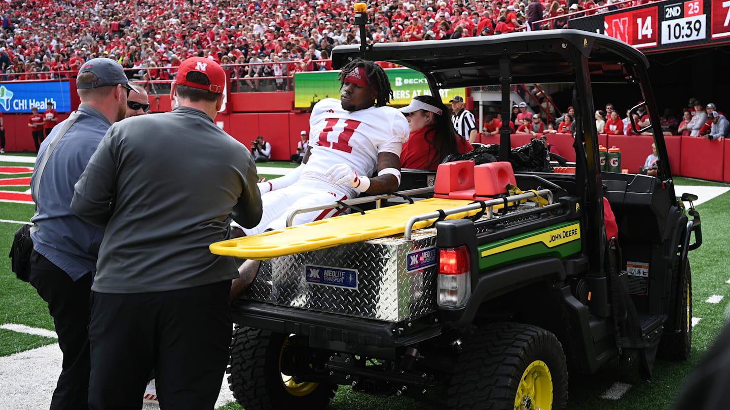 Nebraska football wide receiver confirmed out for 2024 season