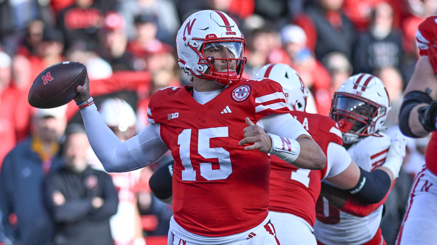 Nebraska coach Matt Rhule calls out media for Dylan Raiola narrative