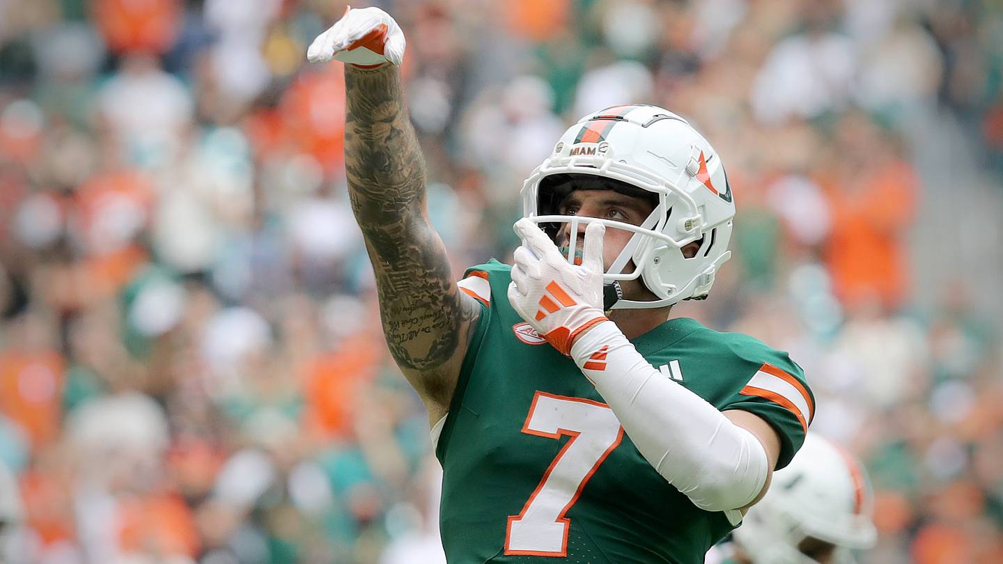 Every Miami football player to sign as an undrafted free agent in 2025