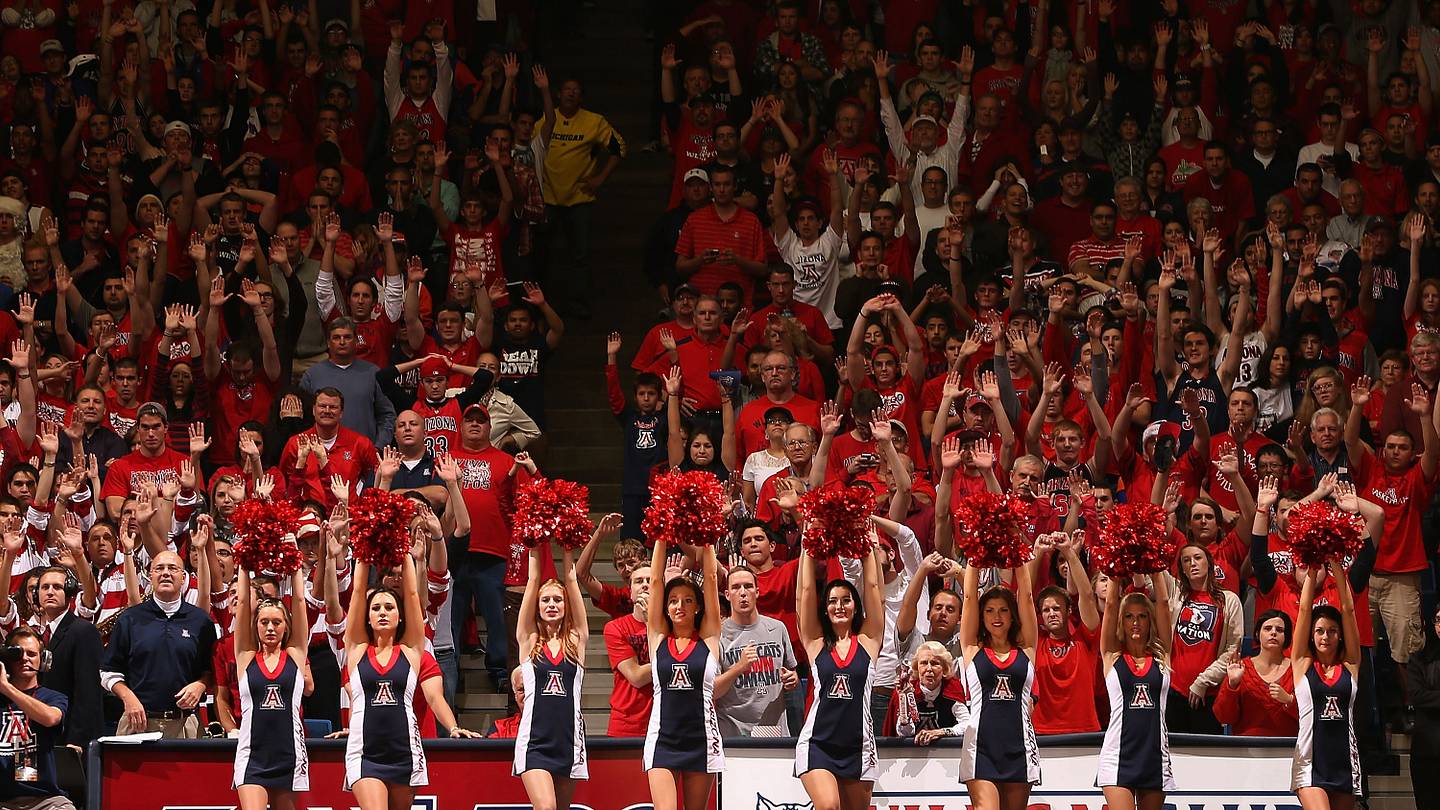NCAA Names Zona Zoo Among Top 10 Student Sections Nationally