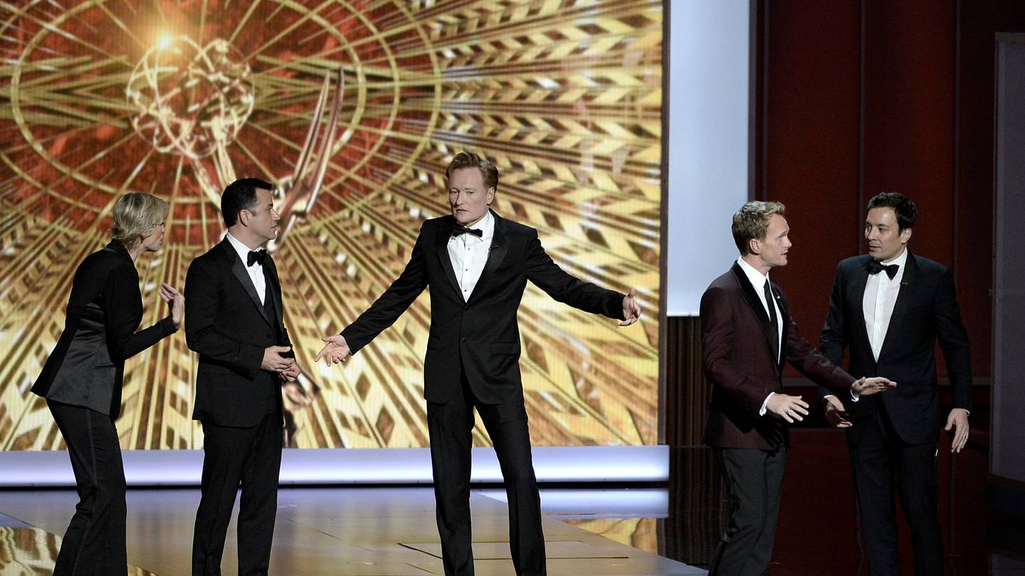 Late-night TV host gloats after being named sexiest male celebrity