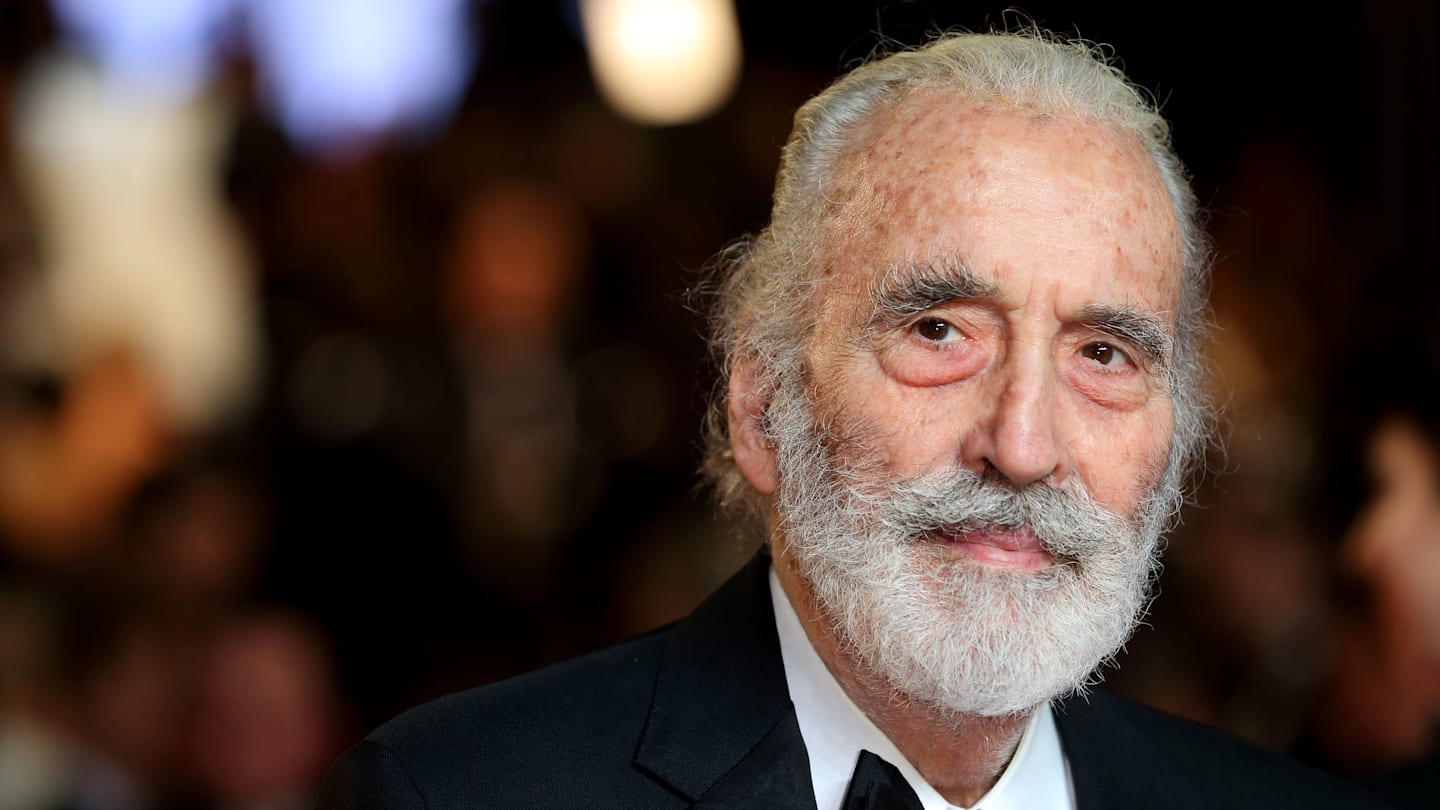 The late Christopher Lee will return as Saruman in The War of the Rohirrim