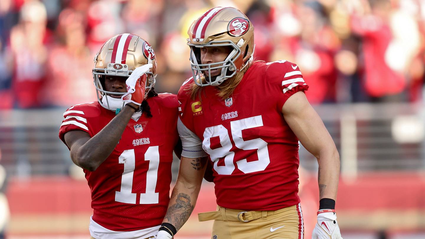 George Kittle has comedic reaction to Brandon Aiyuk's cryptic social ...
