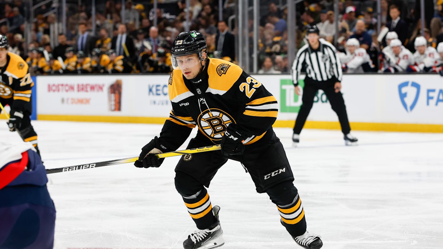 Will Fabian Lysell play vs. Sharks? Latest Boston Bruins lineup update