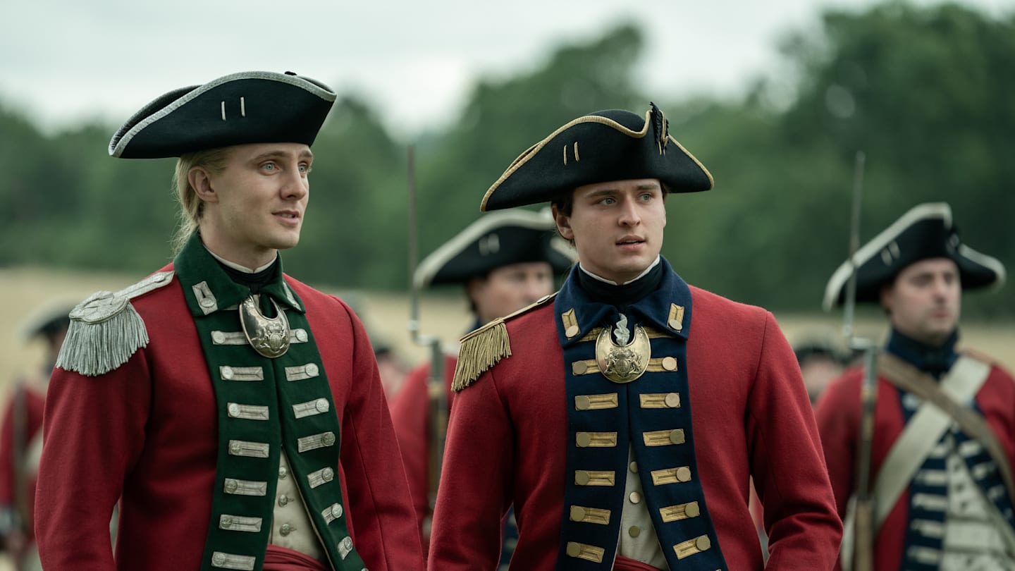 William out of uniform in the Outlander Season 8 leaked photos tells us ...