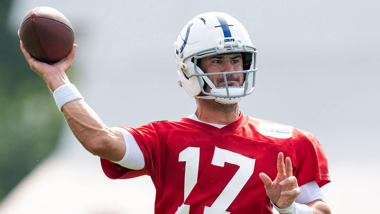 It’s only training camp but the Colts' Daniel Jones hype is already off ...