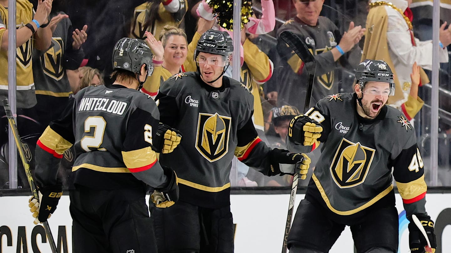 How the Golden Knights blue line buoyed Adin Hill throughout 2024-25