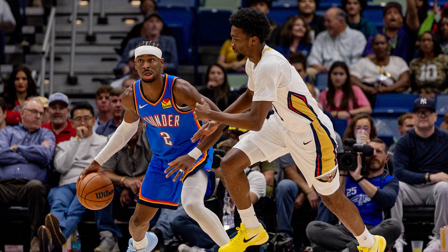 OKC Thunder Announce Starting Lineup vs. New Orleans Pelicans