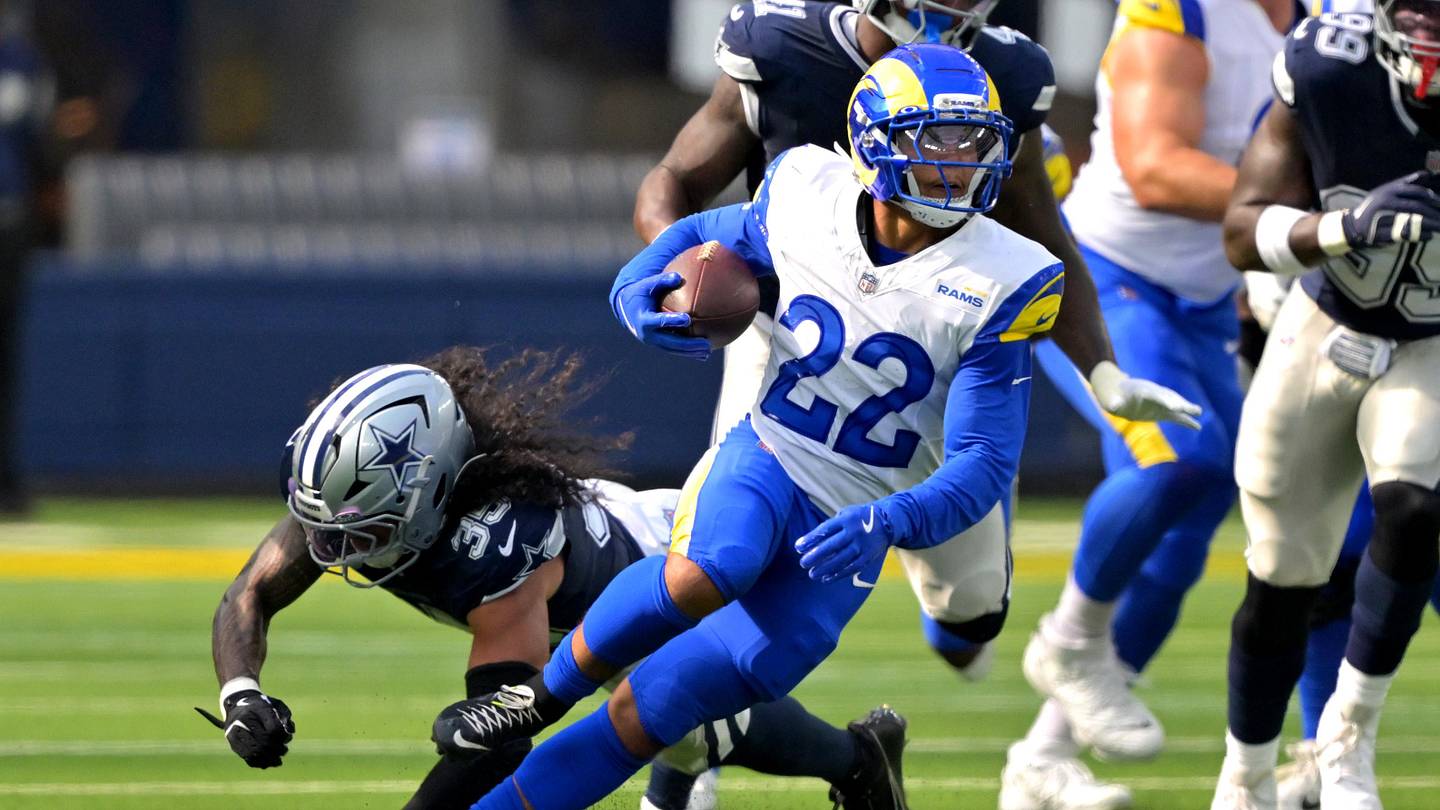 Blake Corum explodes in first NFL action since suffering a season ...