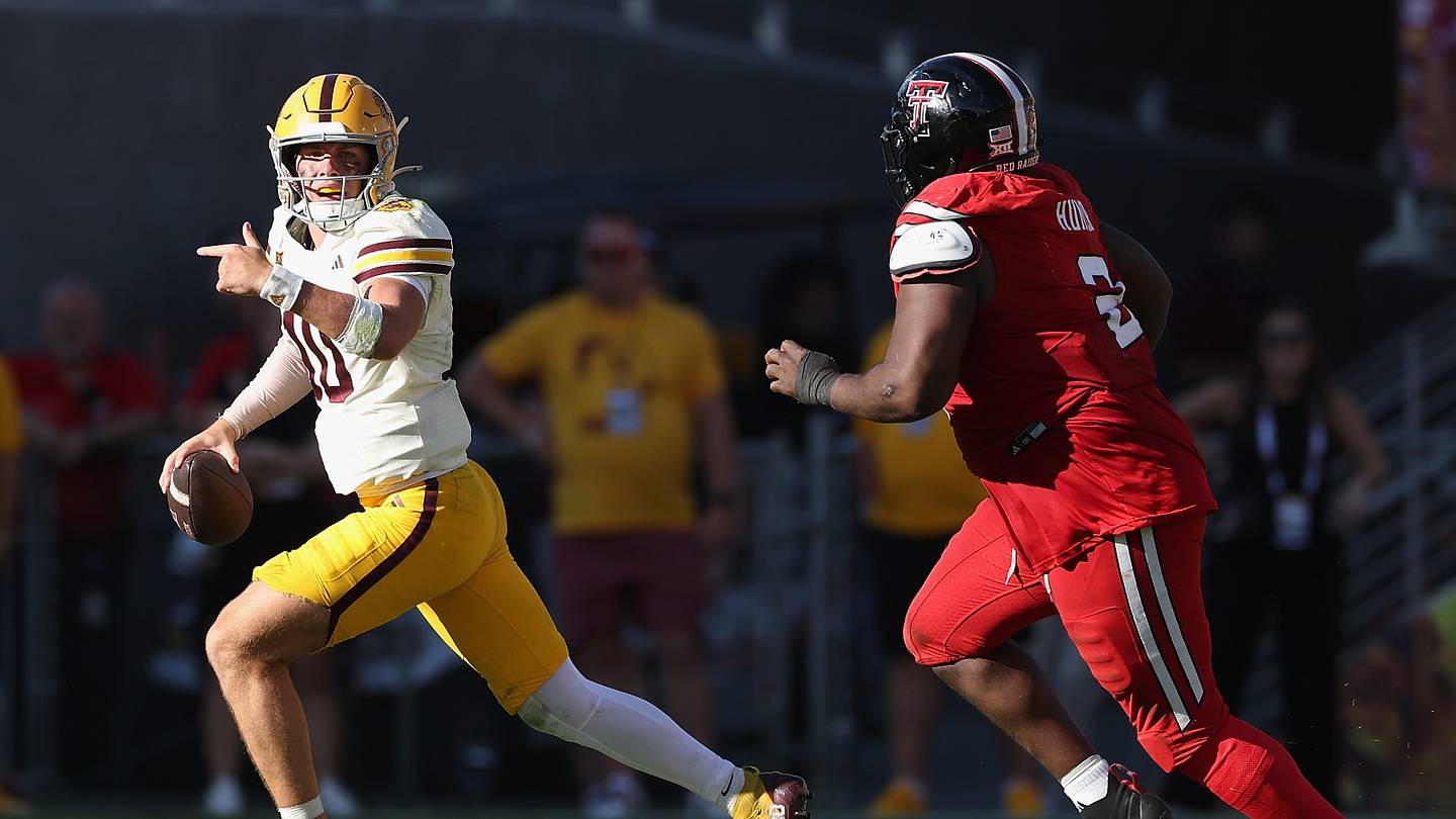 Texas Tech drops in Big 12 football standings after crumbling against ...