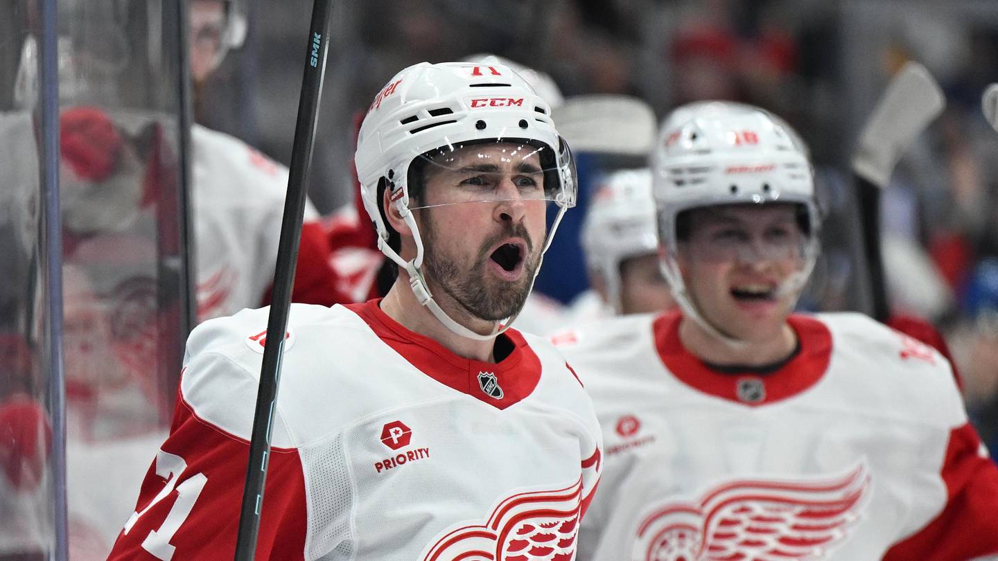 Dylan Larkin is confident Olympic break won’t derail Red Wings surge
