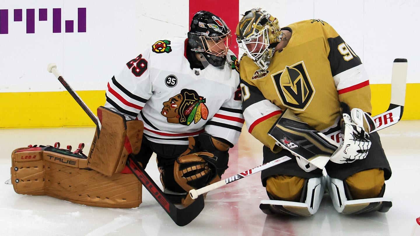 Who has the best goals against average in Vegas Golden Knights history?