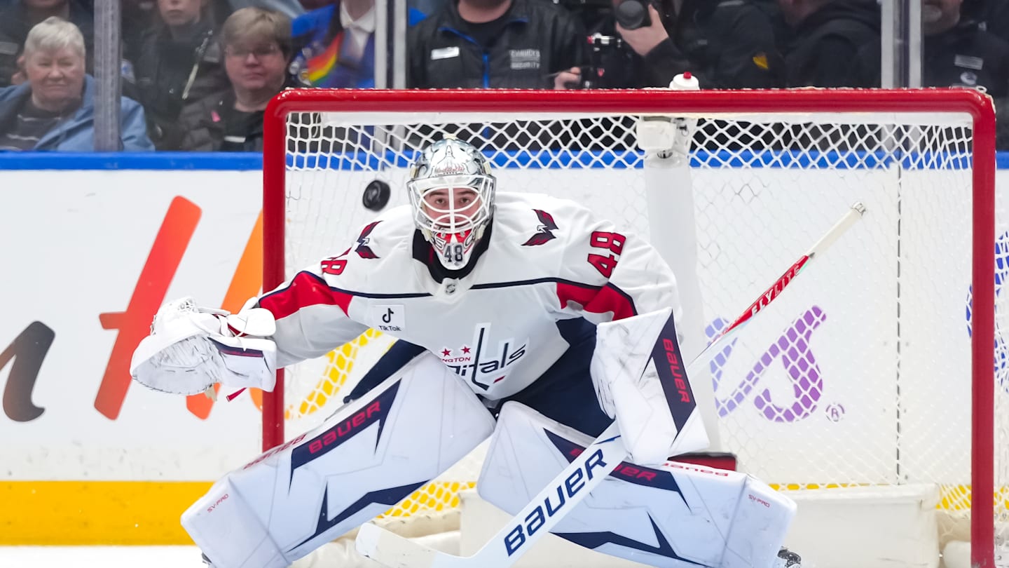 Bruce Cassidy made a crystal clear stance on Capitals' Logan Thompson ...