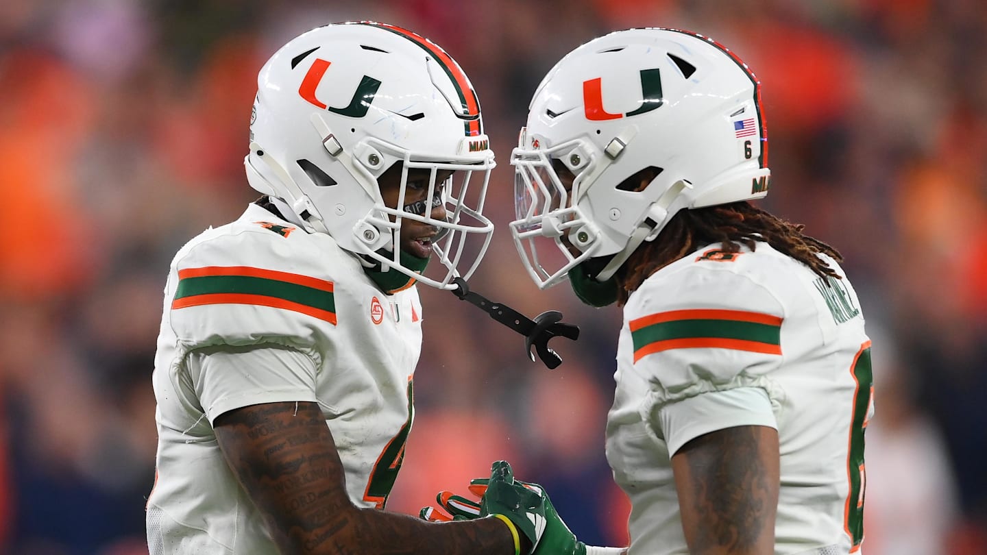 Miami Hurricanes 2025 backfield ranked nationally in Top 10