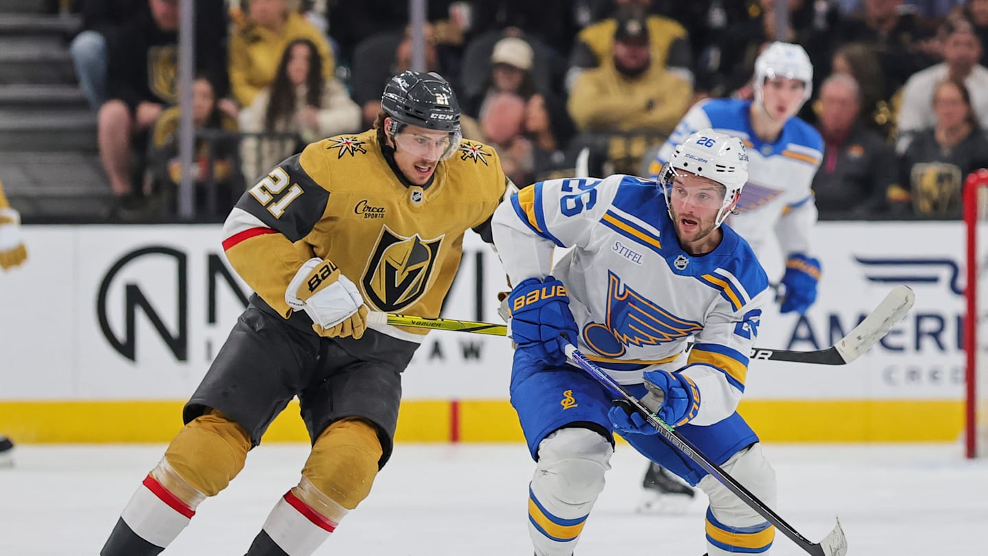 Golden Knights lose an important lower-line forward to IR with Jonas ...