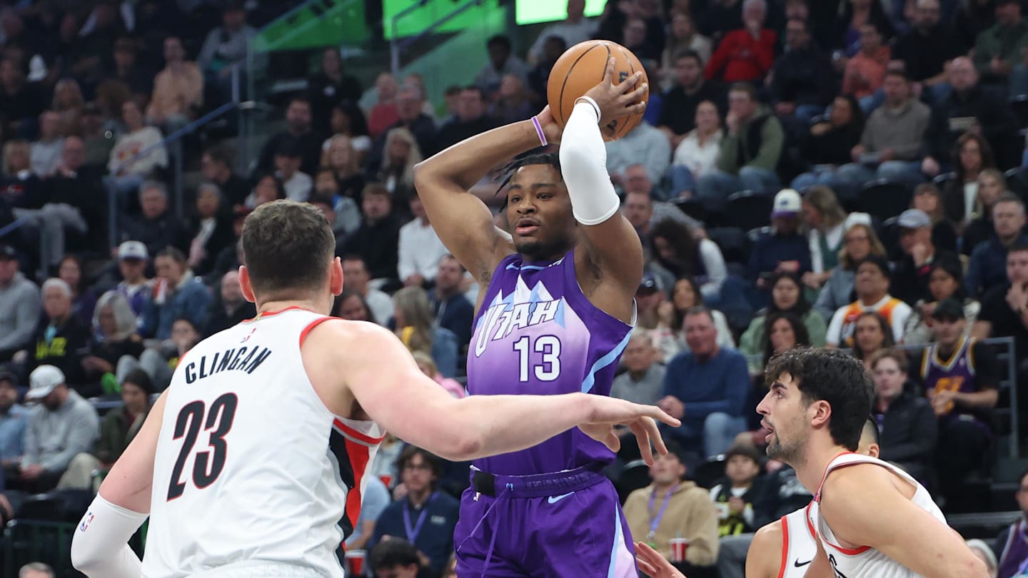 Isaiah Collier’s Official Status for Jazz-Trail Blazers