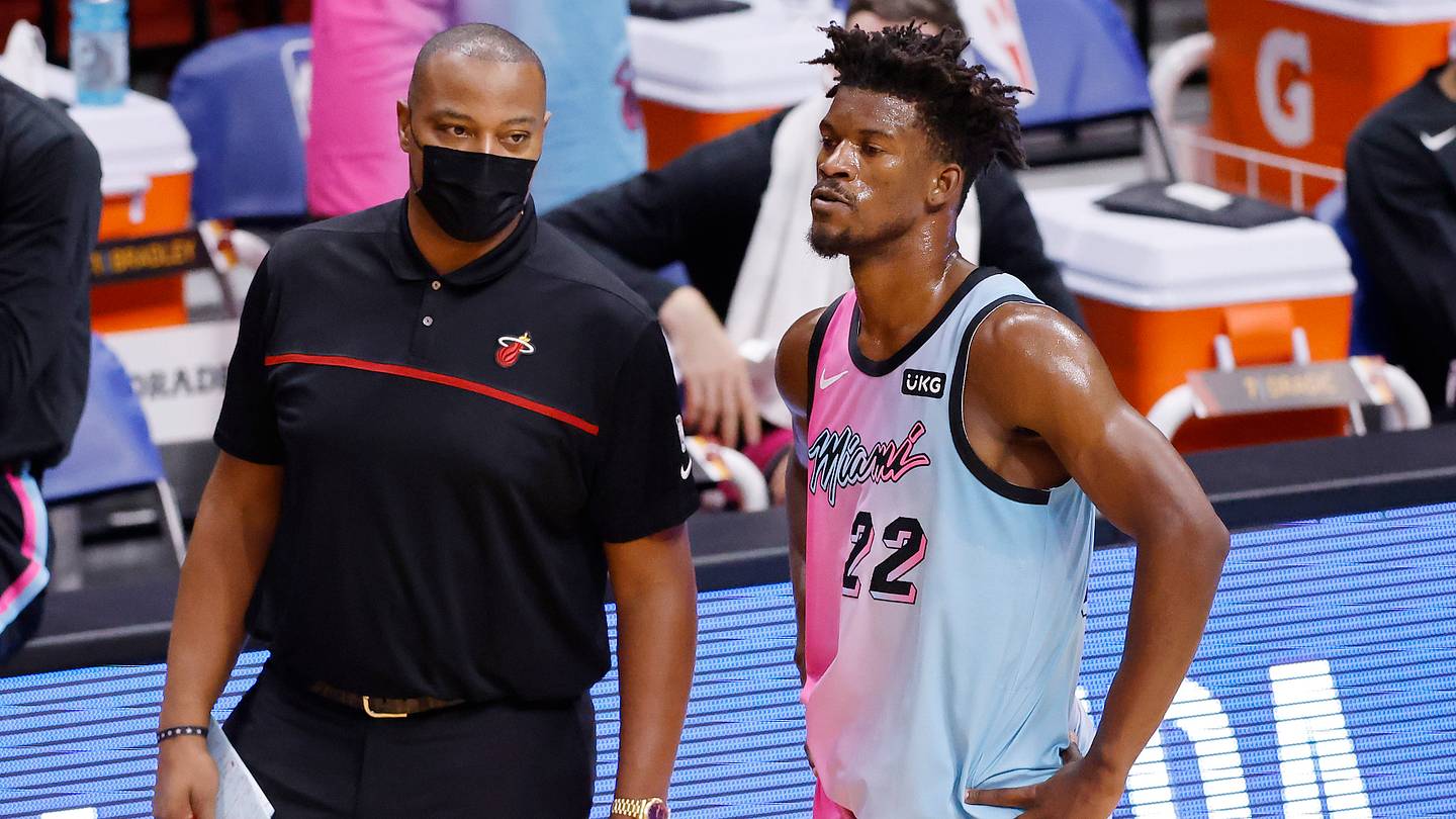 Heat coach says Jimmy Butler 'loves being in Miami. We love him being ...
