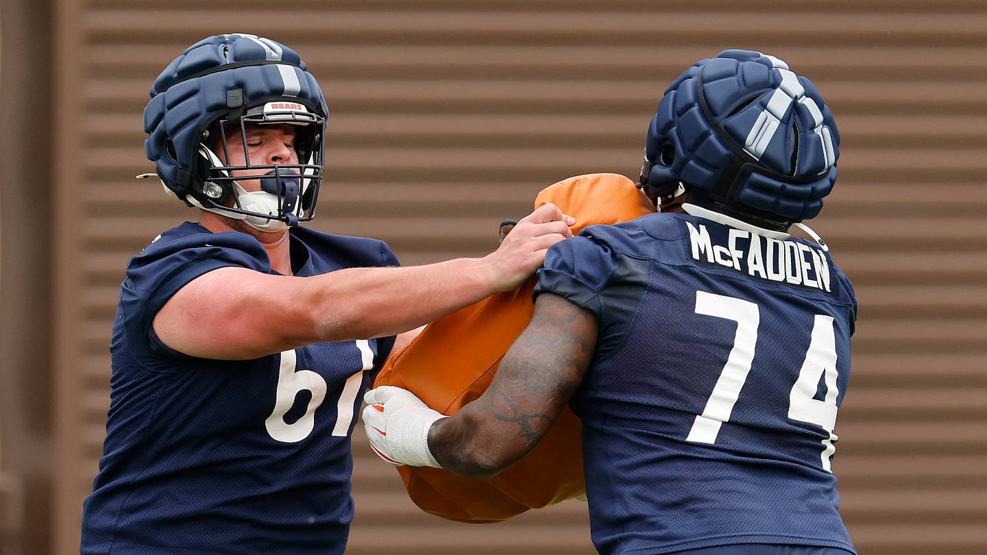 Bears release former third-round draft pick on the offensive line