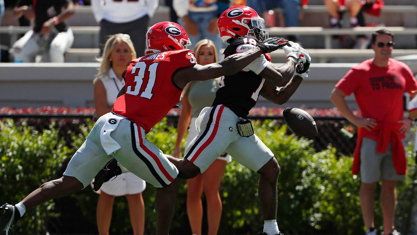 Georgia Bulldogs G-Day Roster - Red and Black Teams Revealed