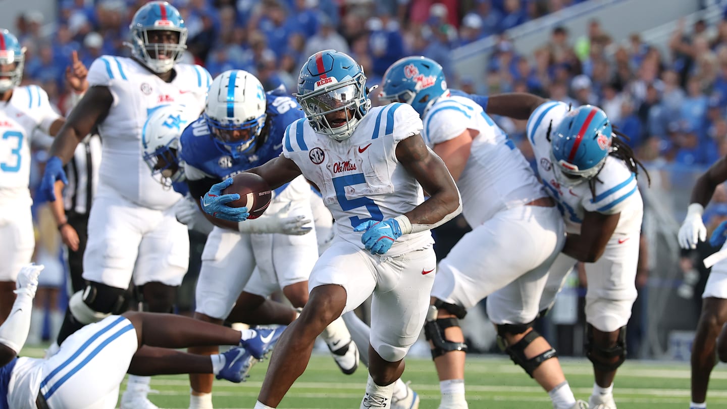 Kewan Lacy has been a revelation early for the Ole Miss offense