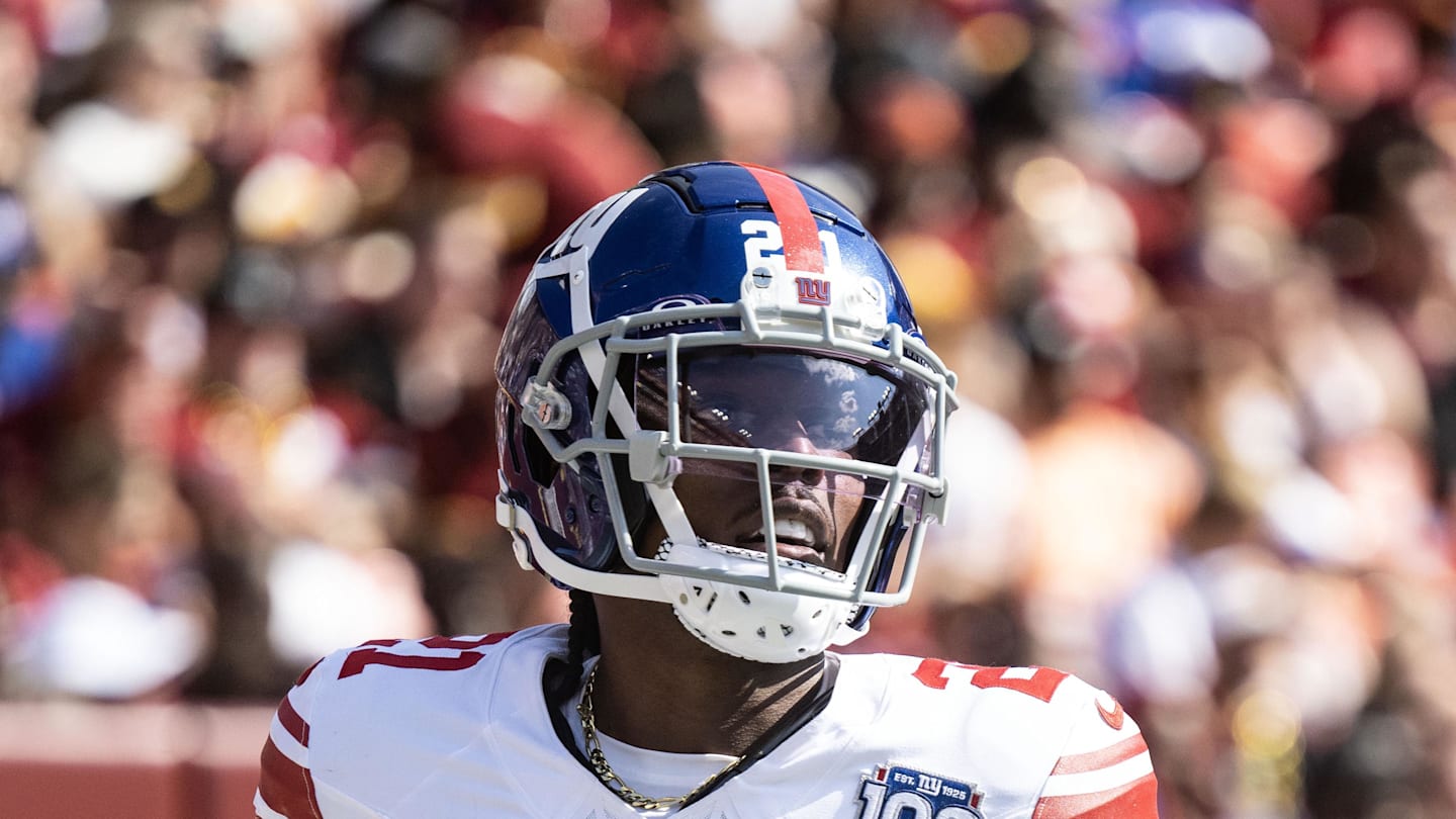 Giants CBs Dru Phillips and Adoree Jackson Declared Out of Thursday's ...