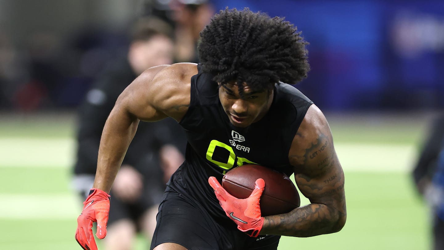 What was Jihaad Campbell’s 40 time at 2025 NFL Combine?