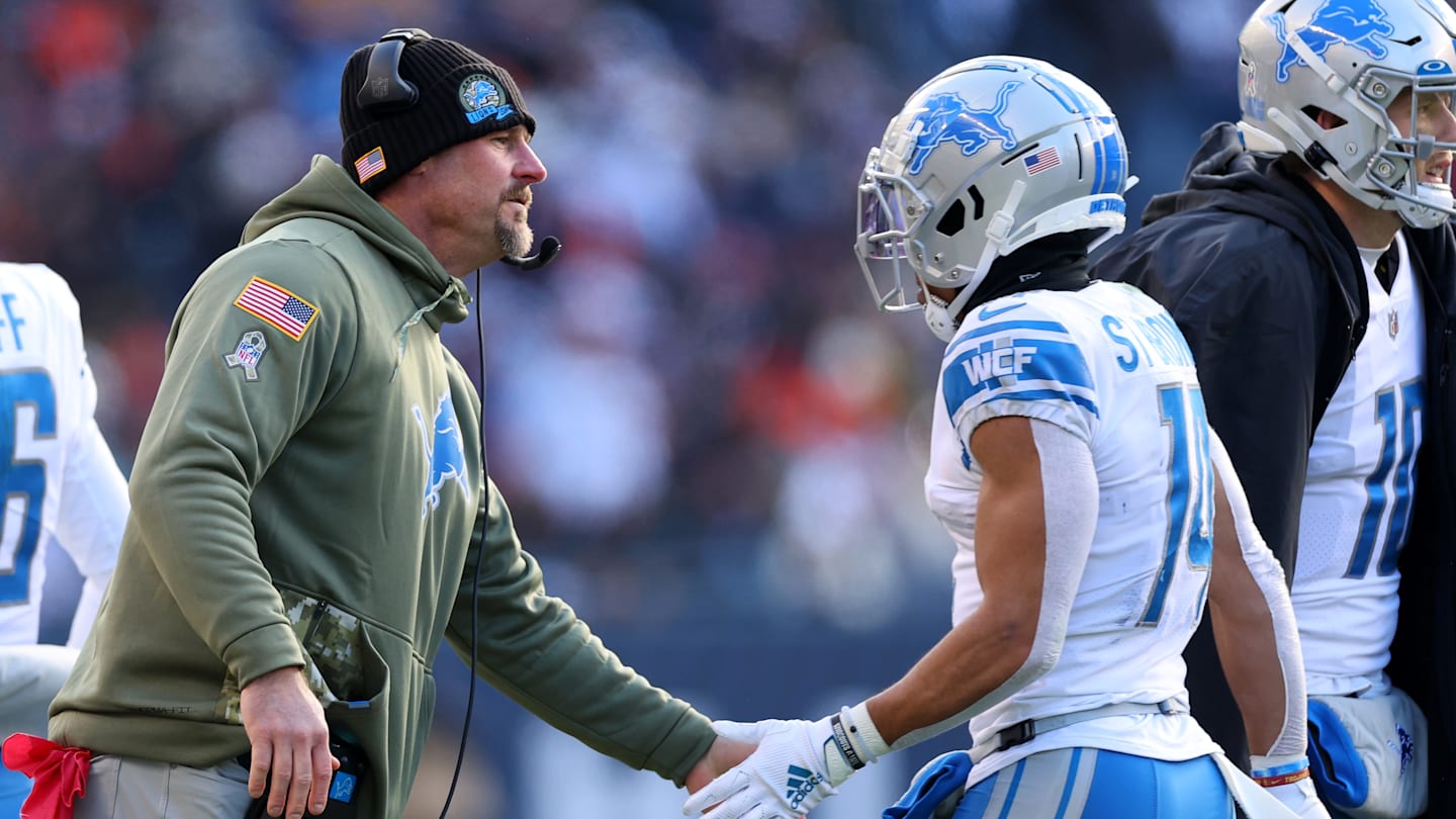 Amon-Ra St. Brown on Dan Campbell: 'He's the same guy every day'