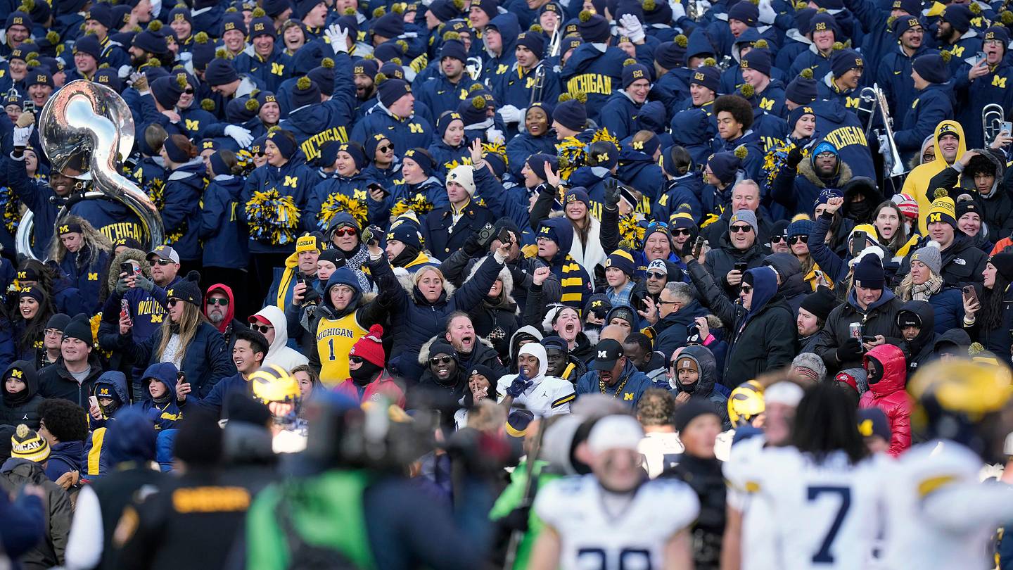 A fan of an Ohio State football opponent calls out the Michigan fan base