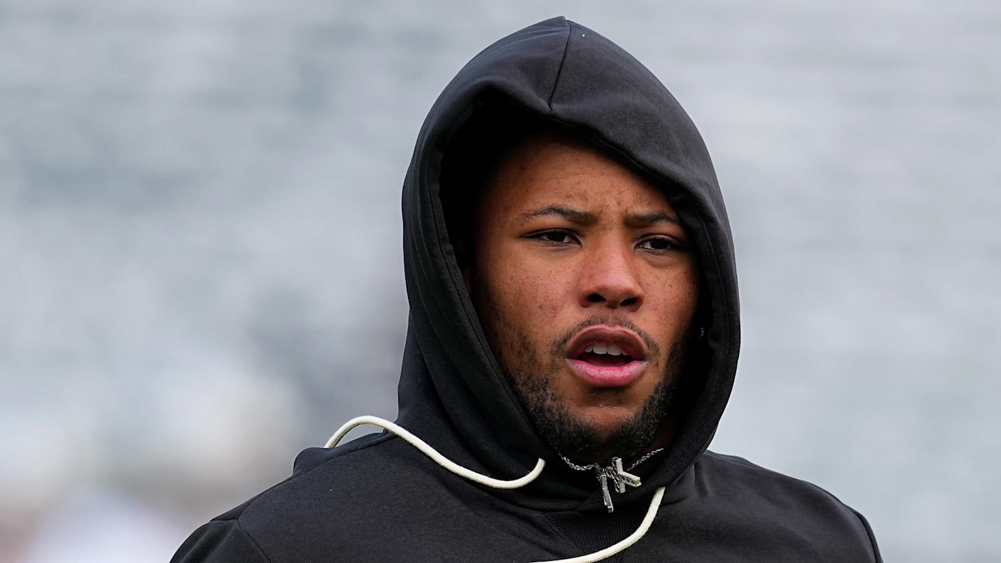 Saquon Barkley went all facts and no filter on his 2025 campaign with ...