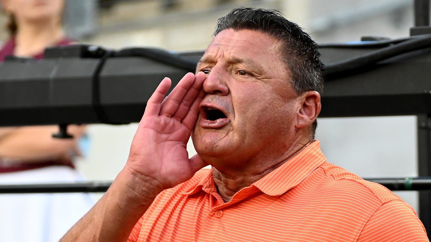 Ed Orgeron said the quiet part out loud on Brian Kelly getting fired by LSU