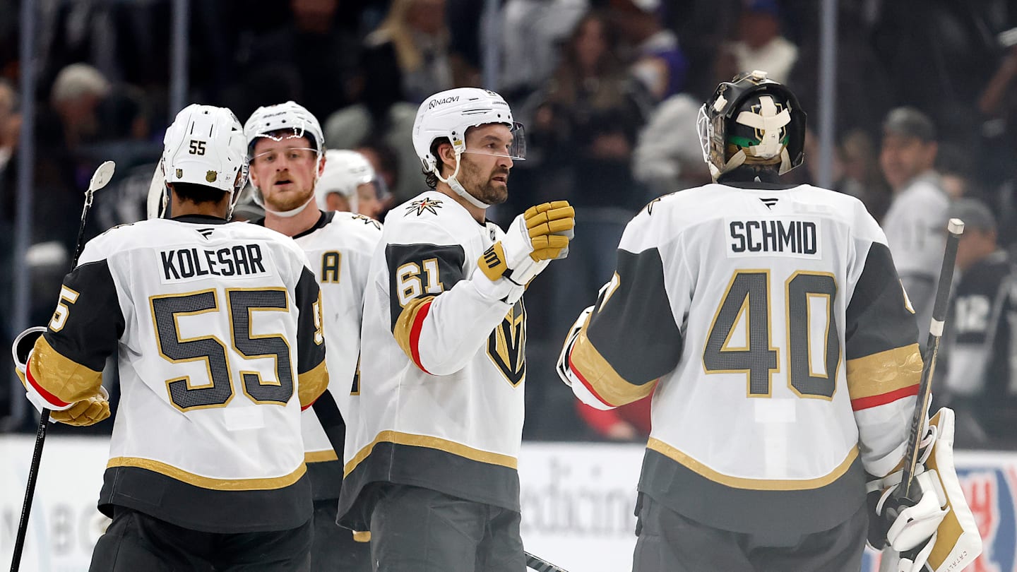 It took 25 seconds for a Golden Knights star to finally snap a four ...