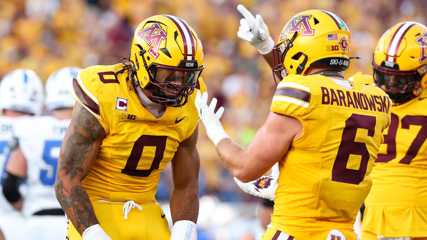 Gophers snap counts and notable PFF grades from Week 1 win over Buffalo