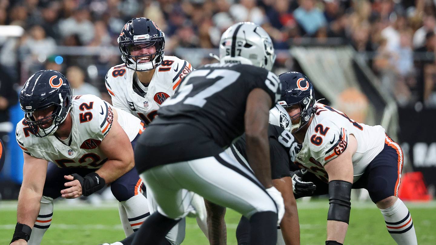 Bears' revamped offensive line showing positive returns for 2025 NFL season