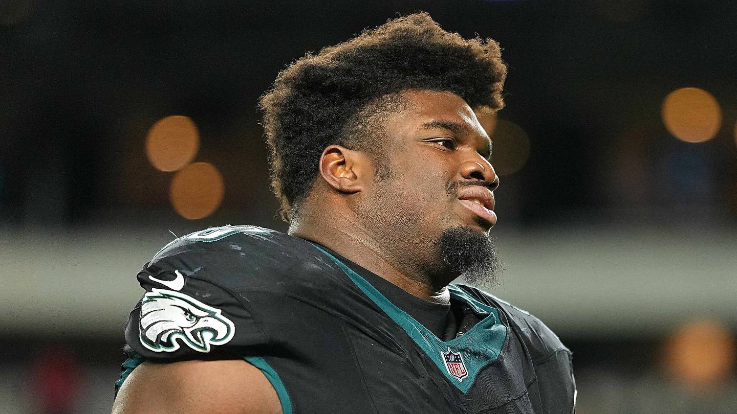 Eagles' Jordan Davis ready to prove he will laugh in the face of pressure