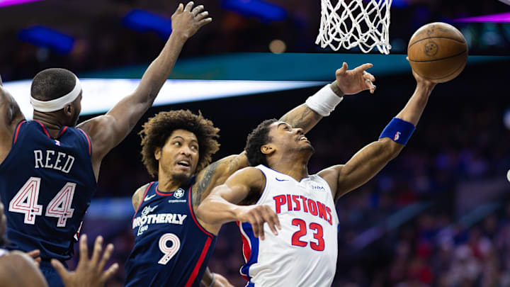 UPDATE: Cade Cunningham Highlights Detroit Pistons Starting 5 vs 76ers