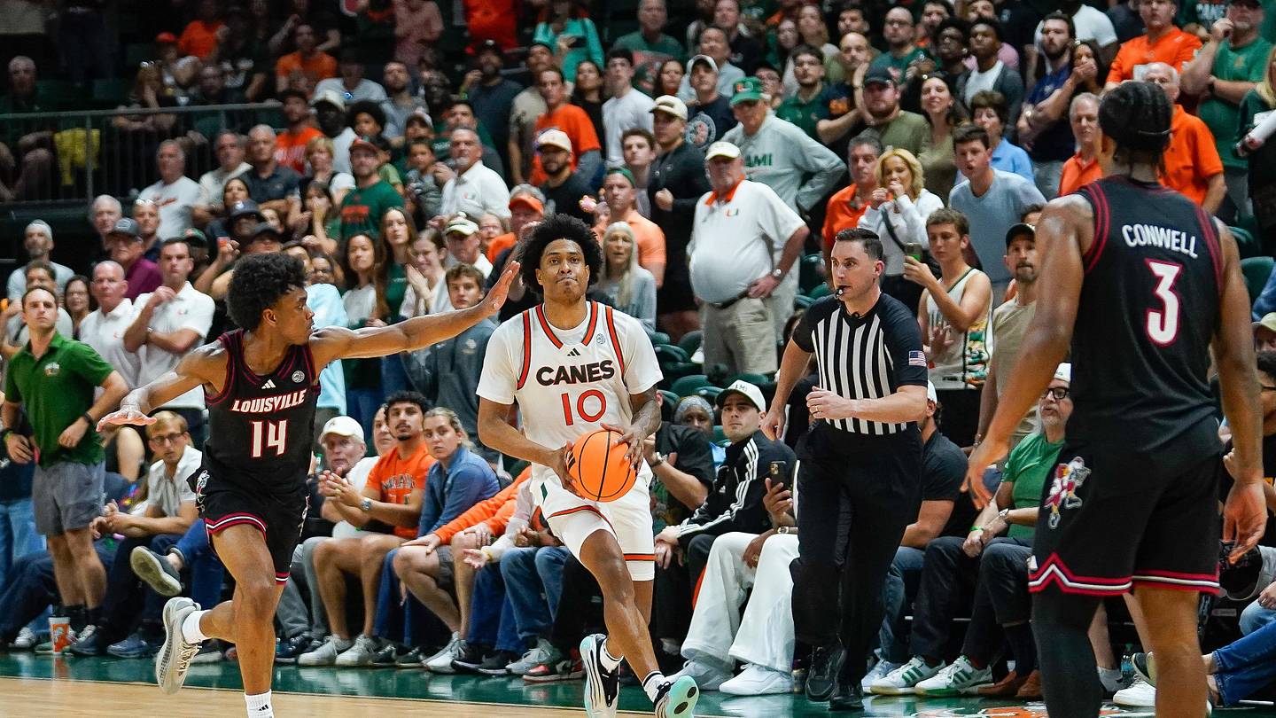 Miami will have chance to avenge loss to Louisville in ACC Tournament ...