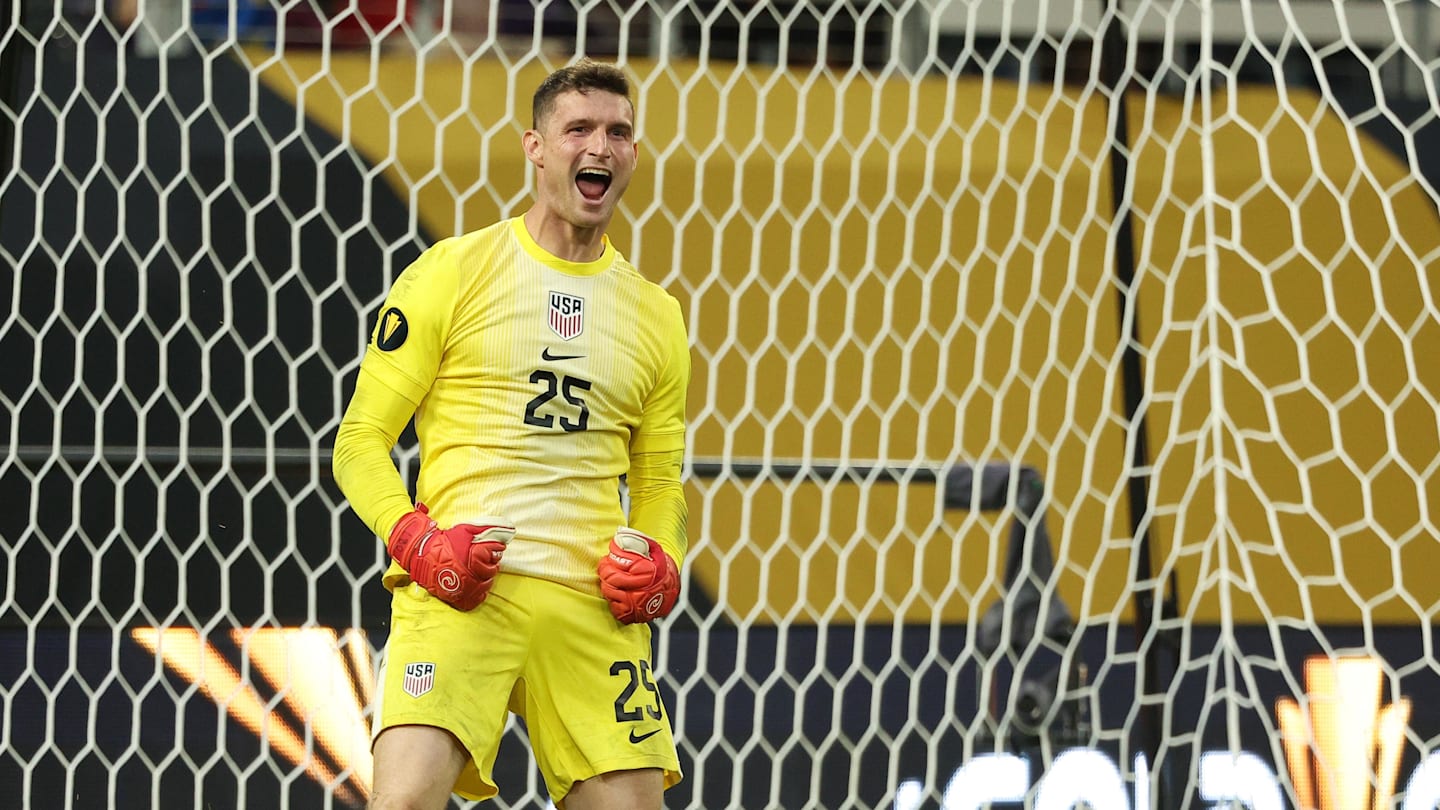 Matt Freese and the USMNT are moving on in the Gold Cup, which is good ...