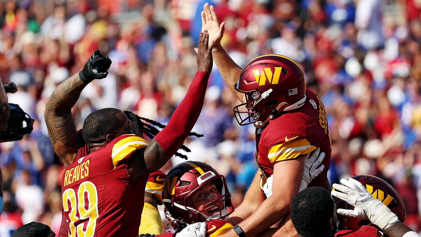Key numbers from Commanders' walk-off victory against NY Giants in Week 2