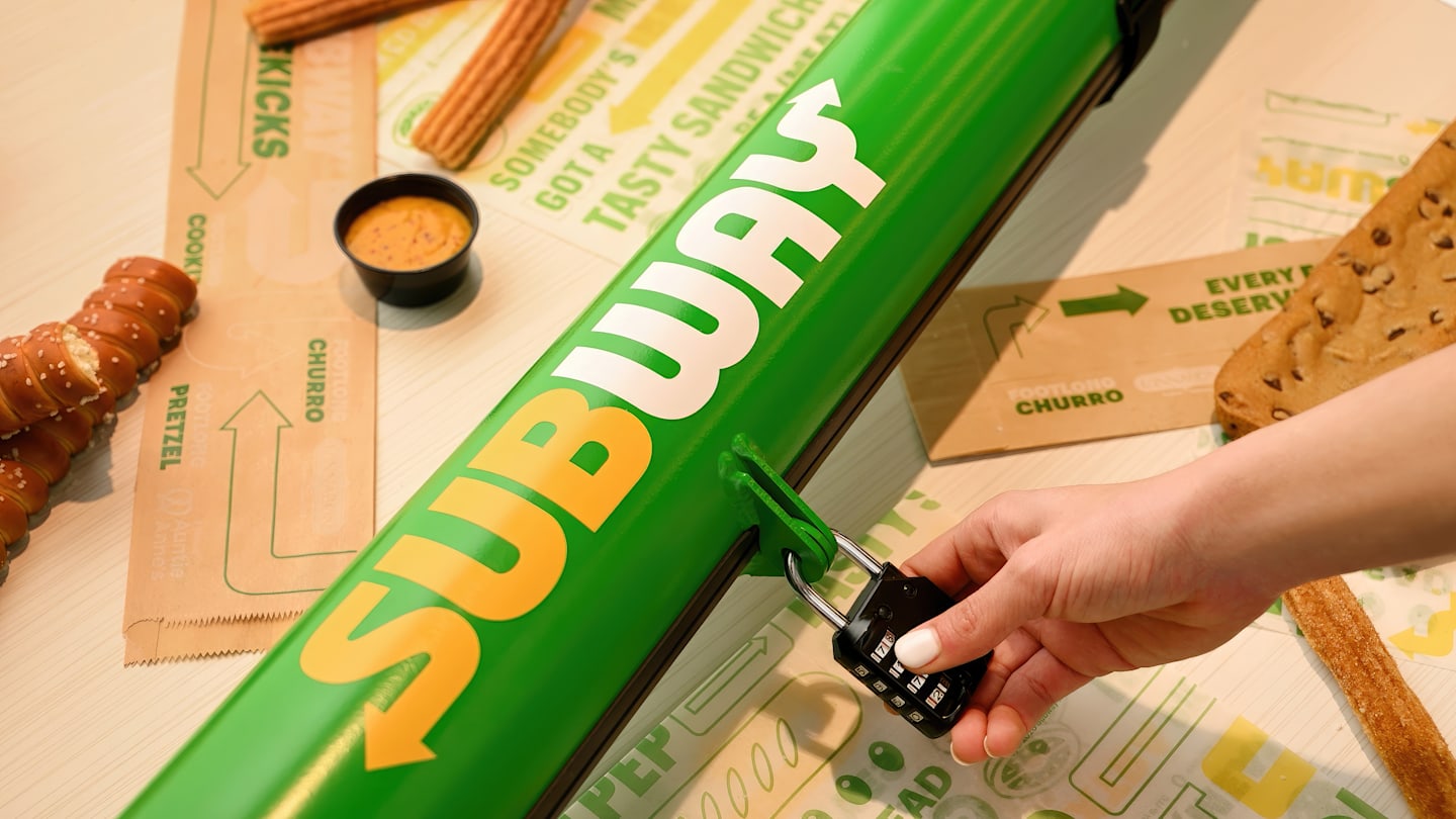 Subway Sidekick Safe ensures no one sneaks away with those treats
