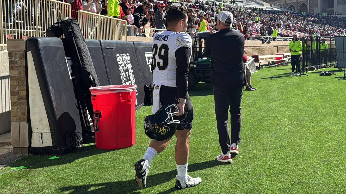No. 20 Colorado going with non-traditional uniforms against Texas Tech