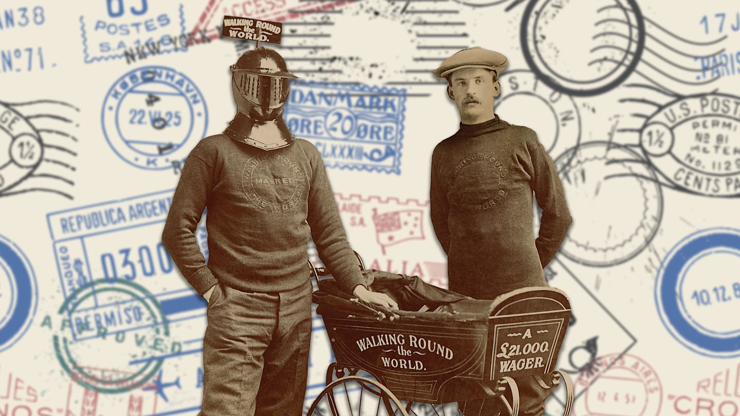 Iron Man: The Weird Wager of Harry Bensley, Who Walked 2400 Miles in a ...