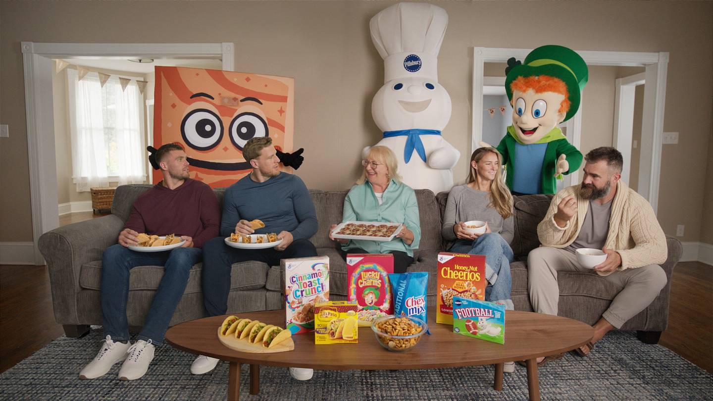 General Mills puts all the lucky game day foods on the table